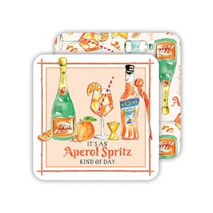 Aperol Spritz Square Coasters