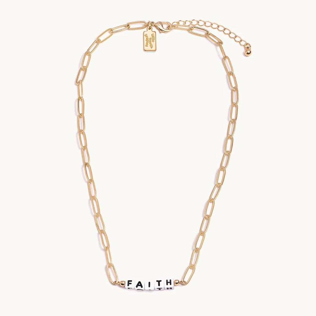 Faith Gold Necklace